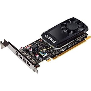 PNY NVIDIA Quadro P1000 Professional Graphics Card (VCQP1000-PB) (Renewed)