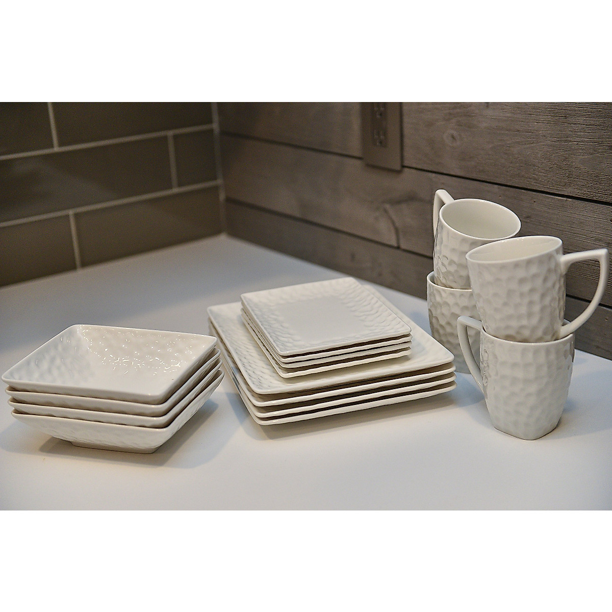 Red Vanilla Marble Oval Tray, 14" x 7"