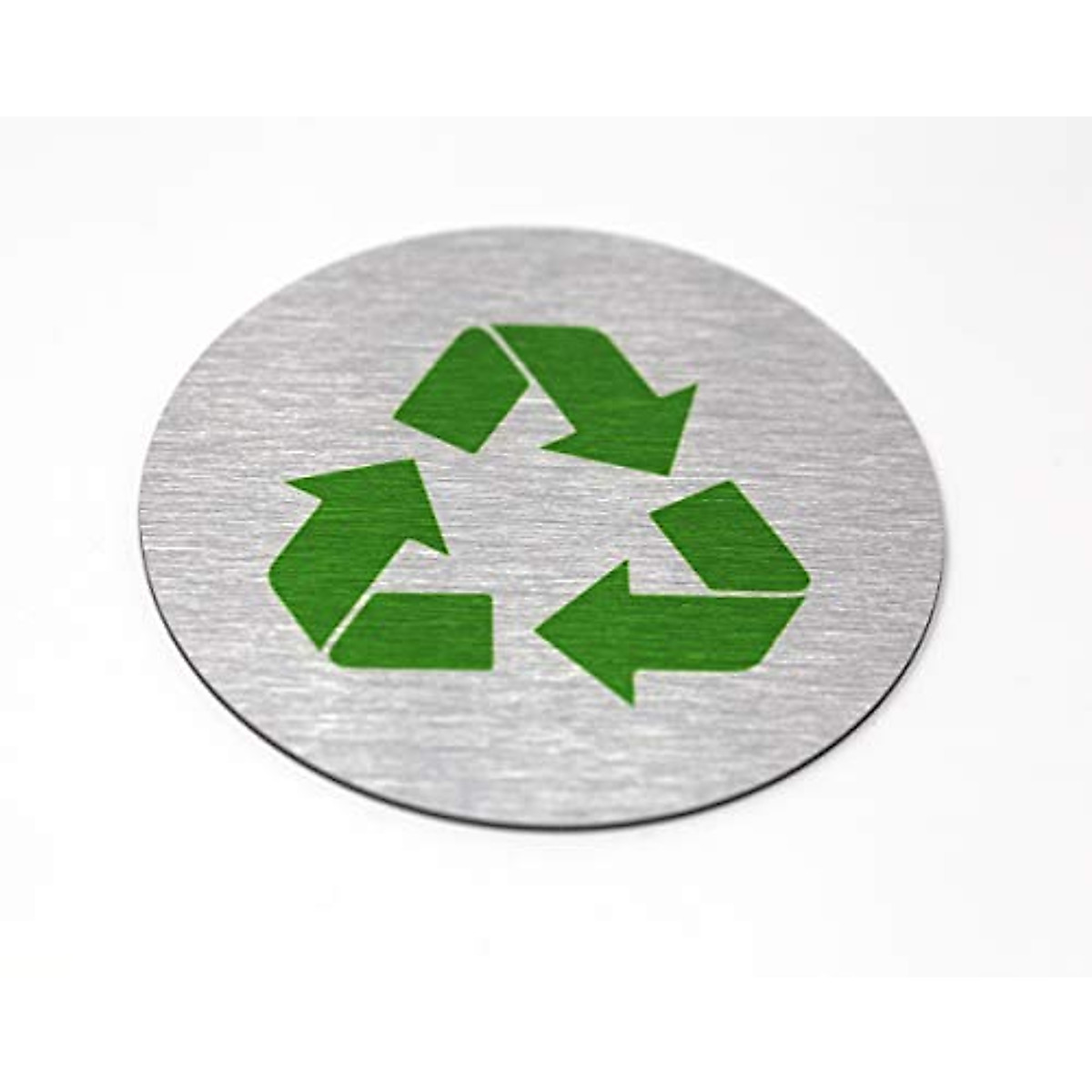 Metal Recycle Signs | Recycle Bin Marker | Metal Sign for Recycling ...