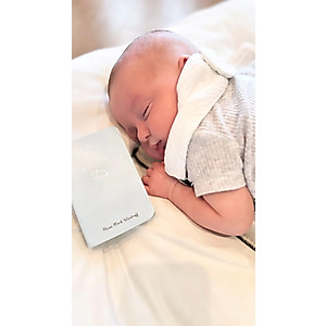 Pacidoodle Personalized Baby Gift Bible Engraved Baby Bible (Blue)