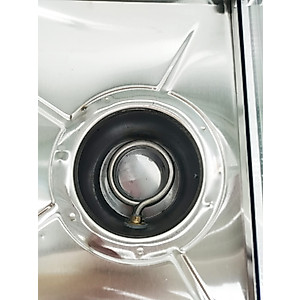 TECHTONGDA 110V Commercial Bun Steamer 5-Layer Food Warmer Display, Food Steamer Bun Warmer Machine, 30-110℃ Temperature Control, Bread Bun Heating Cabinet, Hot Dog Steamer and Bun Warmer