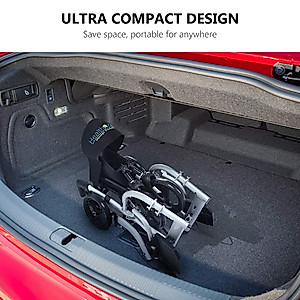 Health Line Massage Products 2 in 1 Rollator-Transport Chair w/Paded Seatrest, Reversible Backrest and Detachable Footrests, Silver White