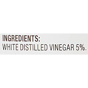 Amazon Brand - Happy Belly White Distilled Vinegar, Kosher, 16 Fl Oz (Packaging May Vary)