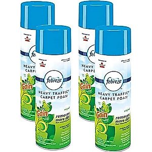 BISSELL Heavy Traffic Carpet Foam, Gain, 22oz (Pack of 4), 14399
