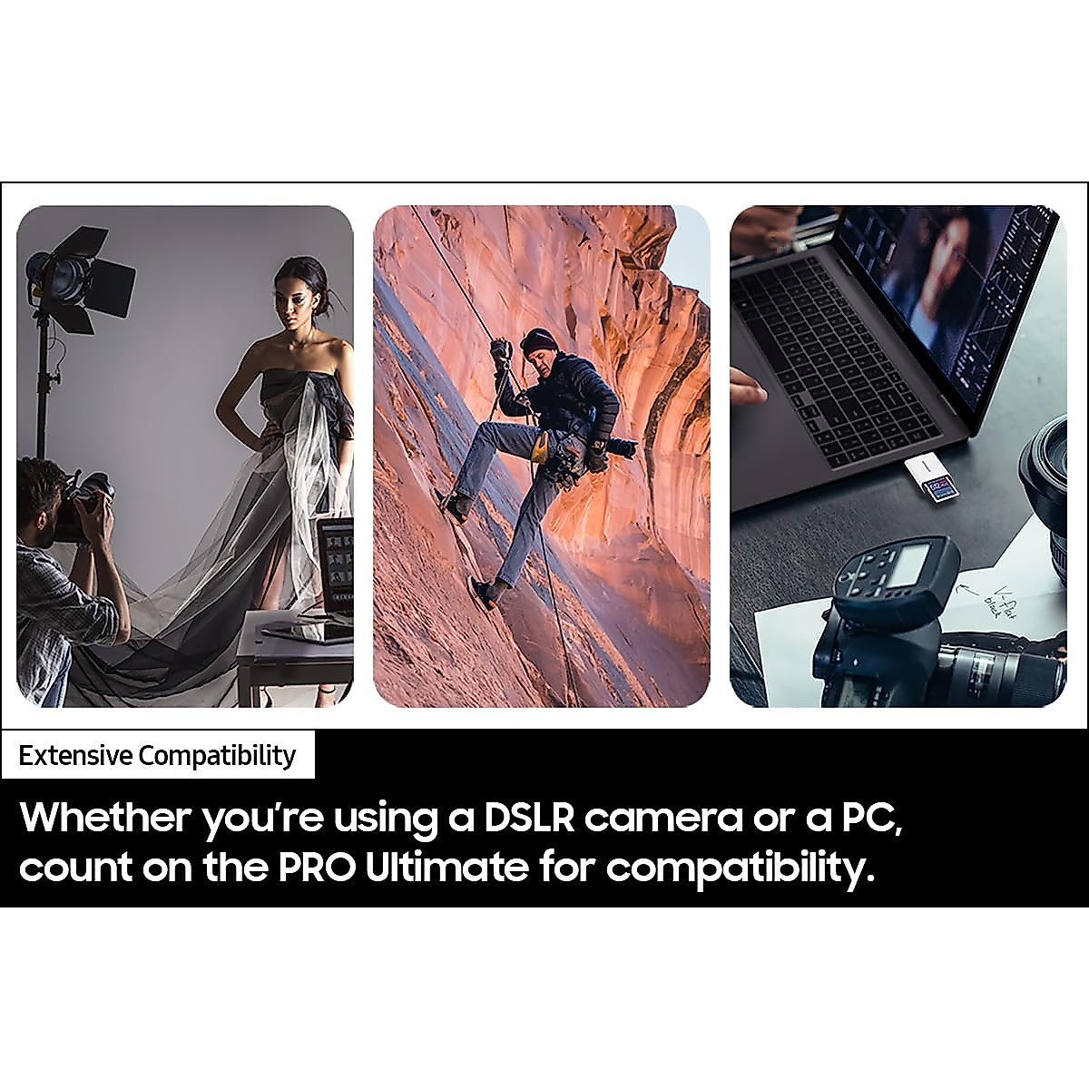 SAMSUNG PRO Ultimate Full Size 512GB SDXC Memory Card, Up to 200 MB/s, 4K UHD, UHS-I, C10, U3, V30, A2, for DSLR, Mirrorless Cameras, PCs, MB-SY512S/AM