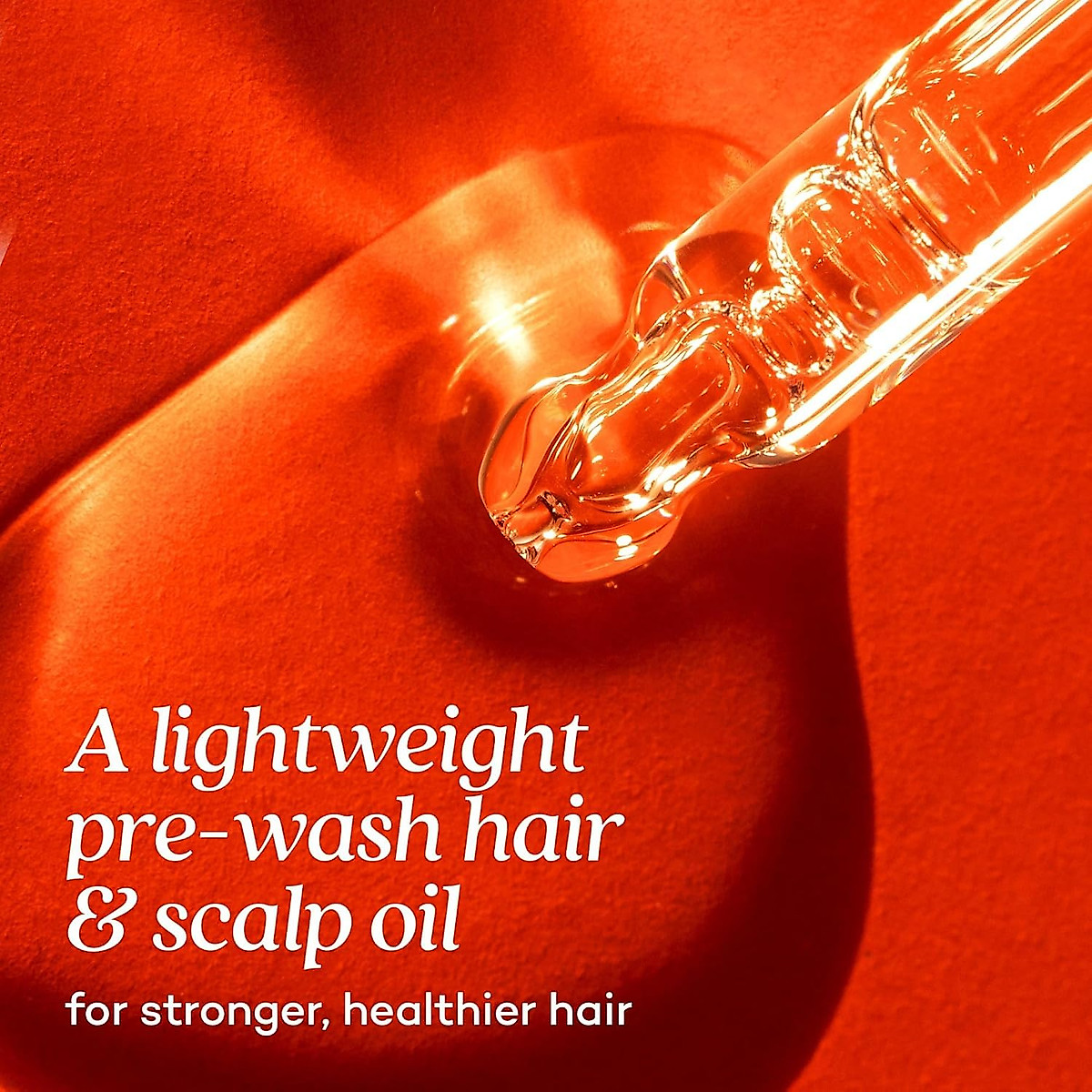 Fable and Mane Hair Oil - HoliRoots Strengthening Serum for Damaged, Frizzy Hair with Amla, Castor Oil for Hair Health - 3.4FL oz