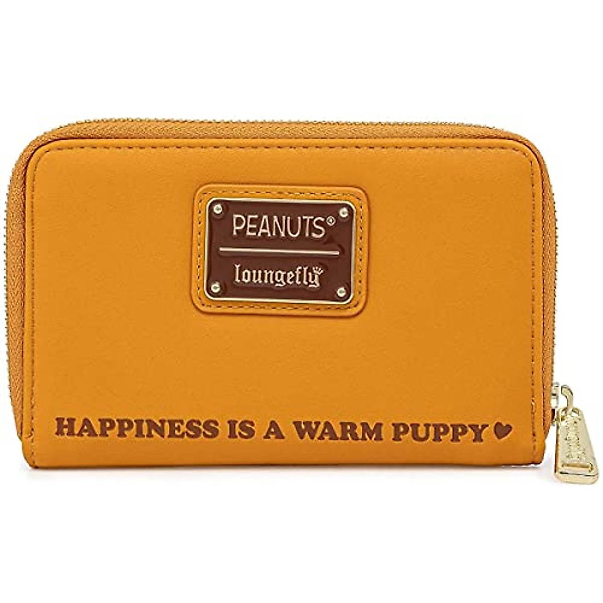 Peanuts Charlie Brown and Snoopy Sunset Zip Around Wallet