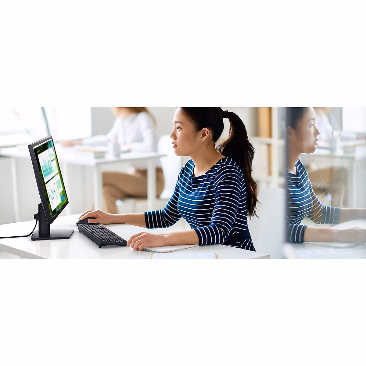 Dell E2422HN 23.8" LED LCD Monitor - 16:9 - Black