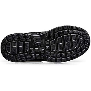 Anlarach Kids Toddler Shoes Boys Girls Athletic Running Shoes Air Cushion Sneakers for Toddler 6 allblack