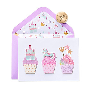 Papyrus Birthday Card for Girl (Sweet, Fun, and Sparkly)