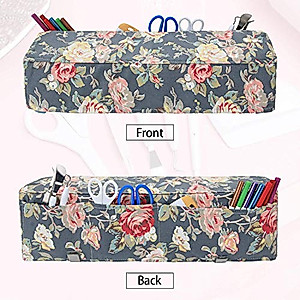 YARWO Rolling Tote Bag and Dust Cover Compatible with Cricut Maker, Explore Air 2