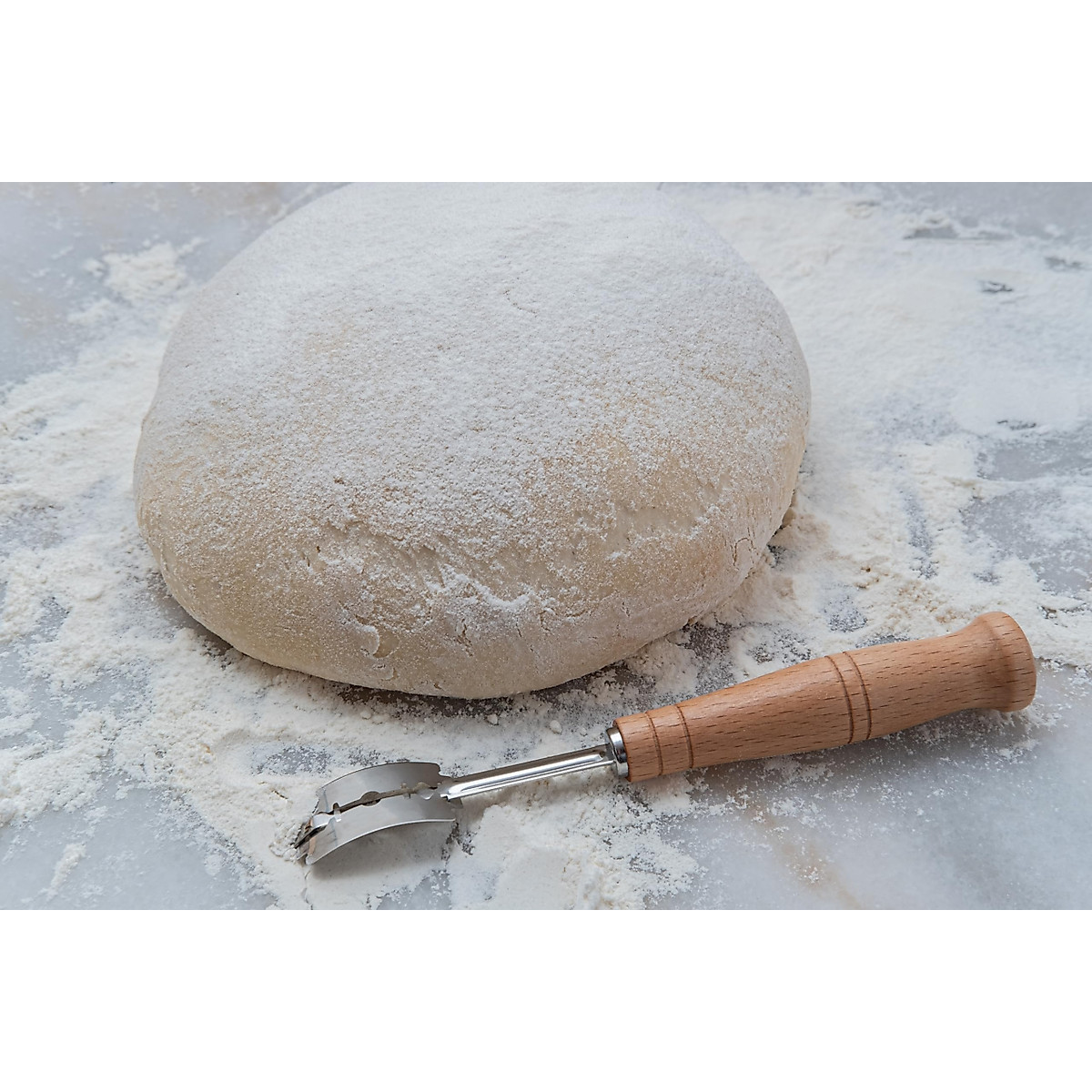 Fox Run Stainless Steel Bread Lame, 15 Blades and Wood Handle