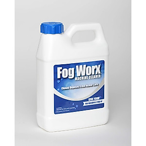 Fogworx Fog Machine Cleaner-1 Quart, Maintains Performance and Extends life of Water Based Machines