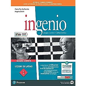 Ingenio. Lezioni di latino. Lingua, lessico, cultura latina. Ediz. compatta. Per le Scuole superiori. Con e-book. Con espansione online (Vol. 1)