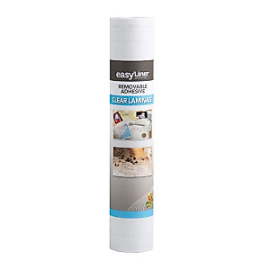 Duck Brand EasyLiner Adhesive Surfaces, 12 in x 36 ft, Clear
