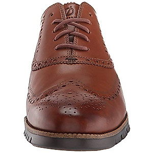 Cole Haan Men's Zerogrand Wing OX Oxford, british tan leather/java, 11 M US