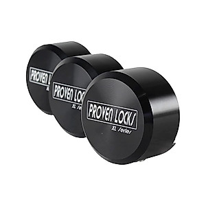 Proven Industries Model 400XL Puck-Lock Set, Made in The USA, Pack of 3, (Black)