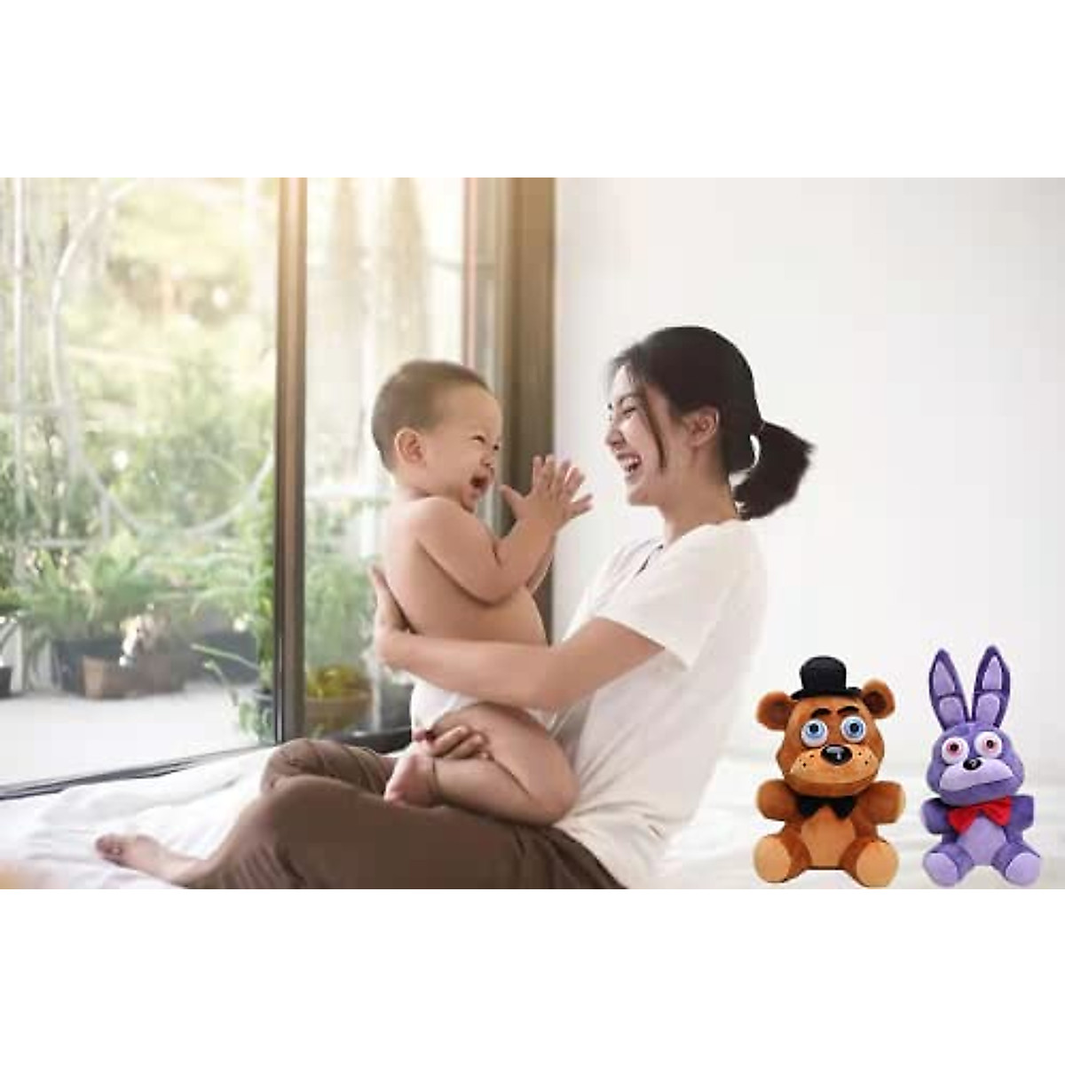 Mokorety Five Nights at Freddy's Plushies，Five Nights at Freddy's Plush，FNAF Plushies，Gift for FNAF Plush Game Fans (c04)