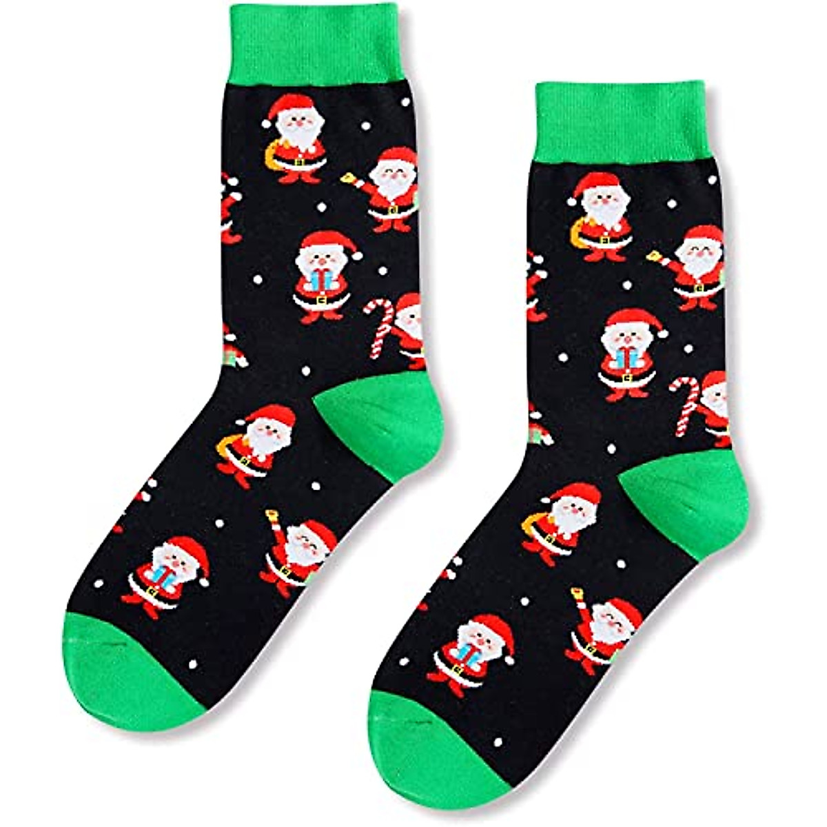 HAPPYPOP Funny Christmas Socks for Men Boys Holiday Socks Gingerbread Socks, Gingerbread Gifts Stocking Stuffers for Teen Boys Secret Santa Gifts Christmas Gifts