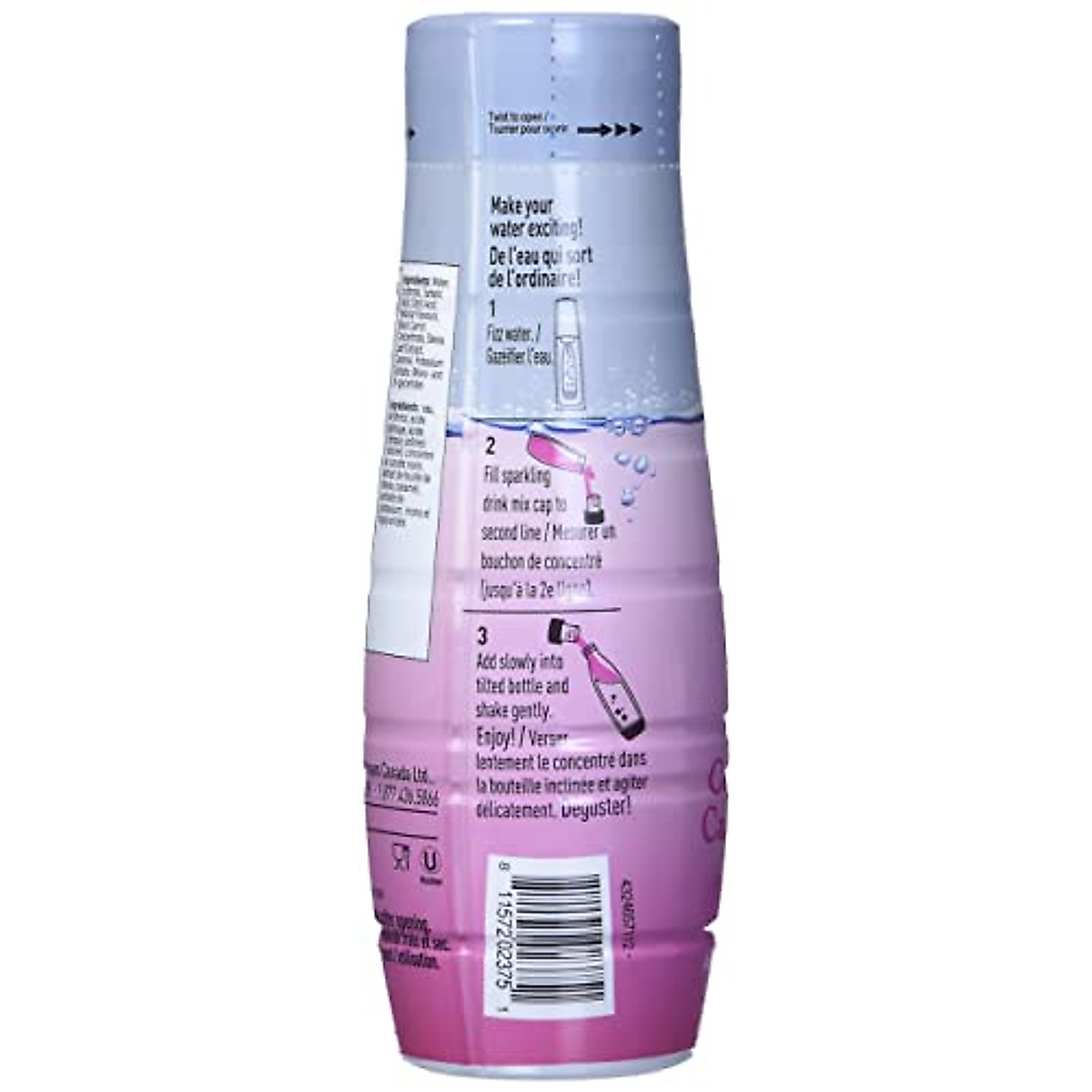 SodaStream Cranberry Raspberry Zero Calorie Syrup, 14.8 Fluid Ounce