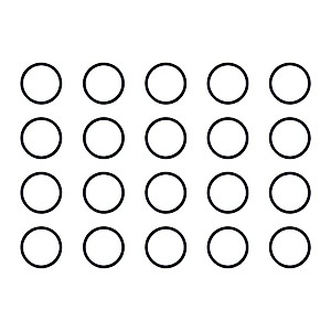 Camera Bezel Ring Set (Back, Set of 2) for Apple iPhone 12 & 12 Mini (Blue) (10 Pack) with Separator Card