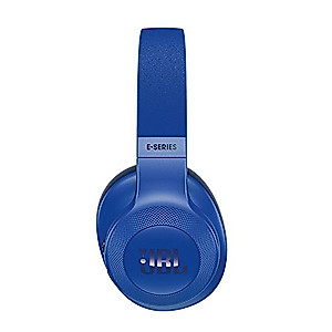 JBL E55BT Over-Ear Wireless Headphones Blue (Renewed)