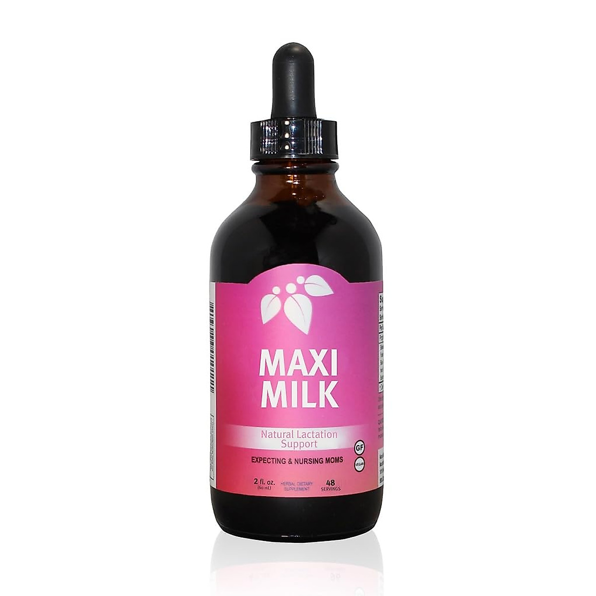 Mountain Meadow Herbs Maxi-Milk - 2 oz - All Natural Liquid Lactation Supplement to Increase Milk Supply for Breastfeeding Moms