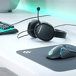 Steel Series Arctis 1 - All-Platform Compatibility - for PC, PS4, Xbox, Nintendo Switch, Mobile - Detachable ClearCast Microphone (PS4////)