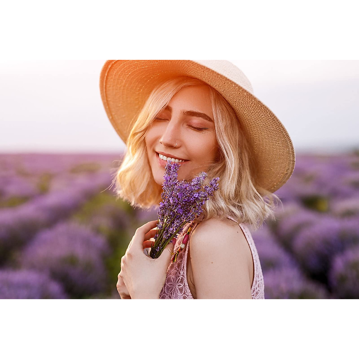 5000+ Lavender Seeds Non-GMO Heirloom Perennial Herb Seeds 90% Germination Lavender Seeds for Planting Indoors, Outdoors