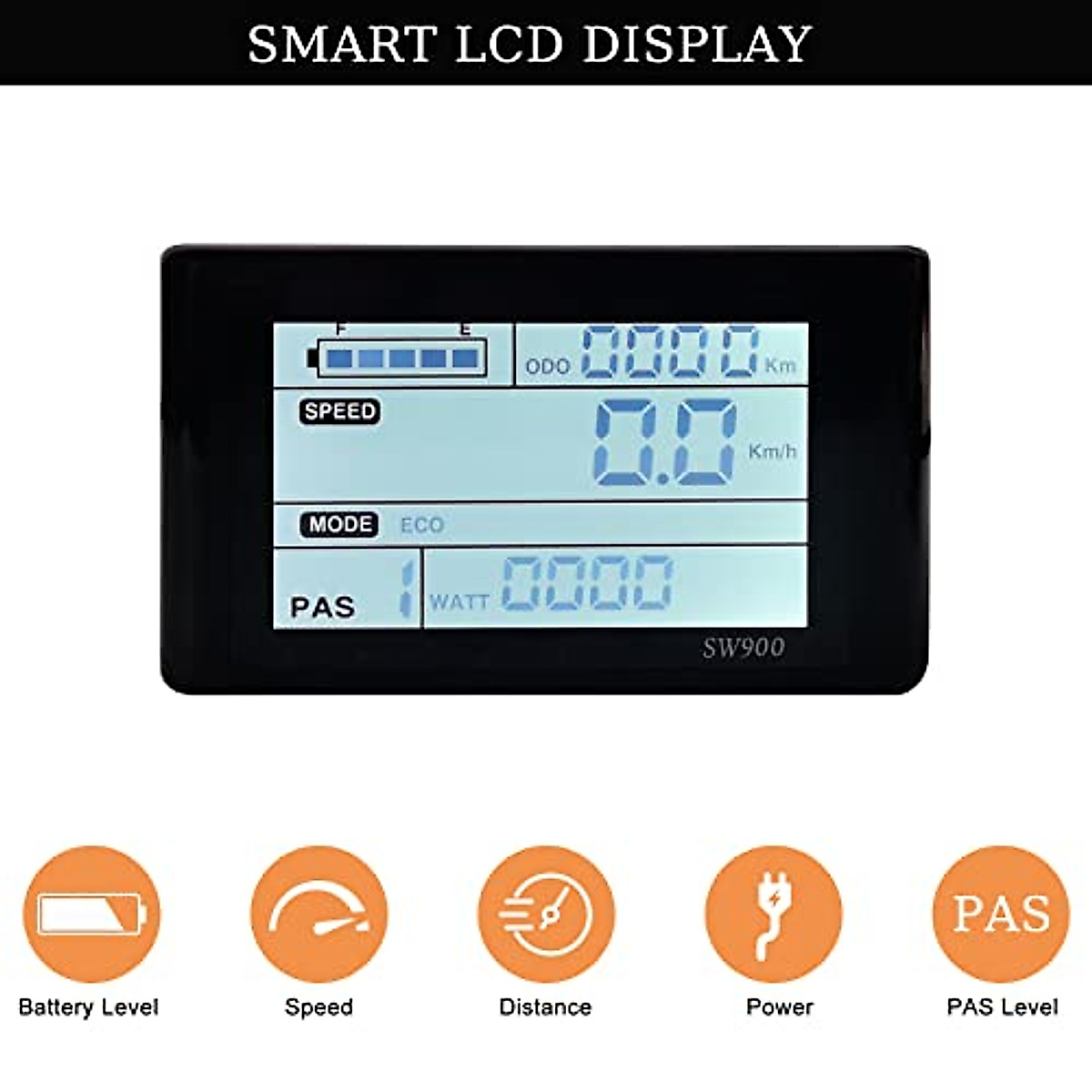 PEXMOR Electric Bike Conversion Kit,36V 750W 24"/20" Front Wheel Ebike Conversion Kit, Electric Bicycle Hub Motor Kit with LCD Display/Controller/PAS/Brake Lever/Torque Arm (20 Inch)