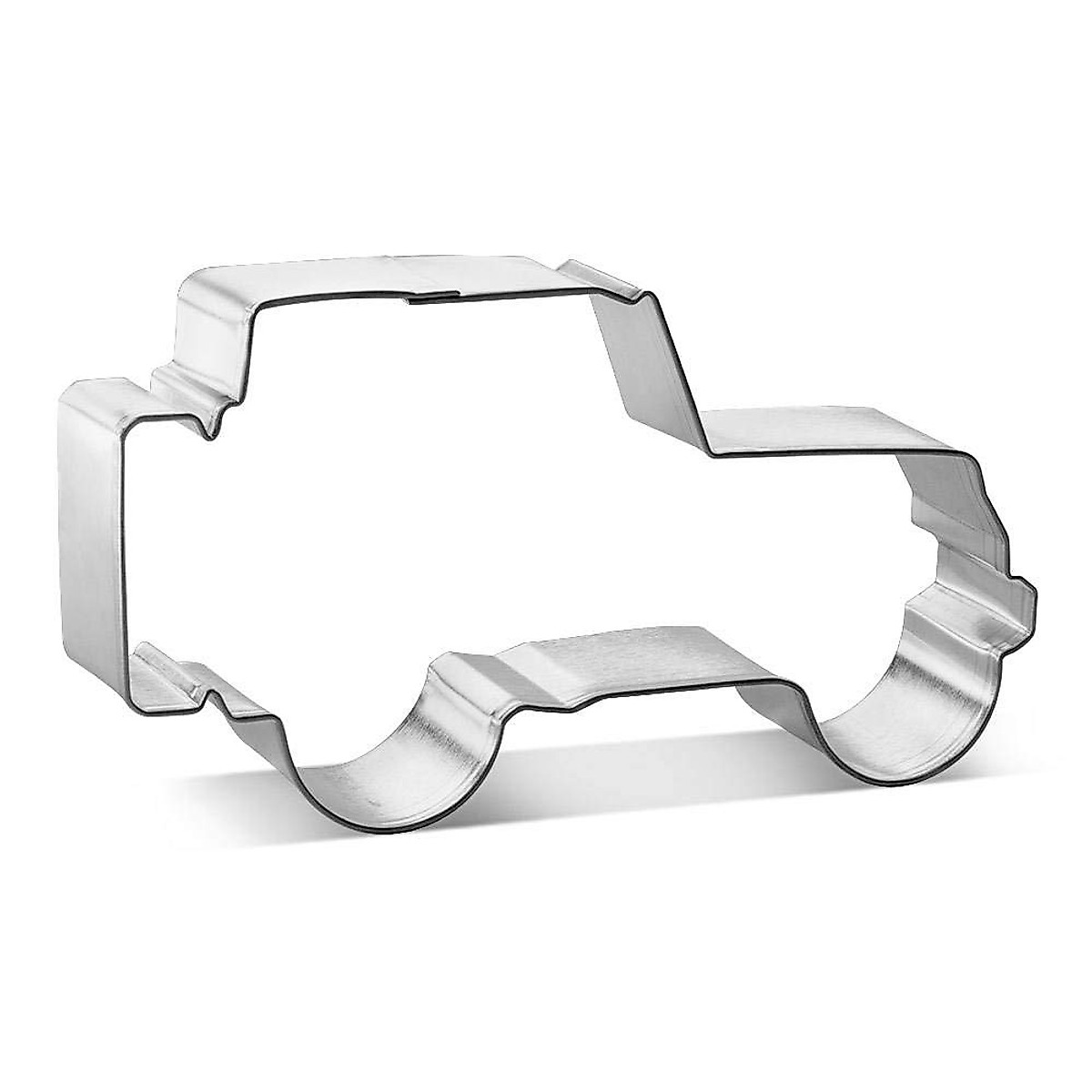 SUV Military/Off Road Truck Vehicle 4.25 Inch Cookie Cutter from The Cookie Cutter Shop – Tin Plated Steel Cookie Cutter – Made in the USA