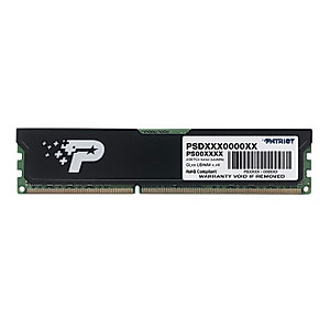 Patriot PSD38G16002H Signature 8GB DDR3 CL11 PC3-12800 1600MHz DIMM with Heatshield