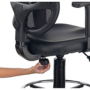 Global Industrial Mesh Back/Vinyl Seat Drafting Stool