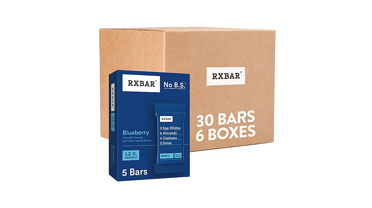 Buy RXBAR Blueberry Protein Bars - 12g Protein, Gluten Free