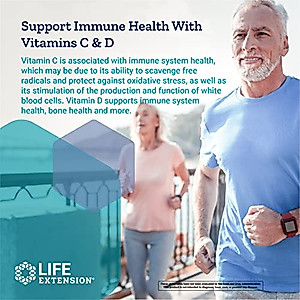 Life Extension Two-Per-Day High Potency Multivitamin & Mineral Supplement - Vitamins, Minerals, Plant Extracts, Quercetin, 5-MTHF, Folate & More - Gluten-Free, Non-GMO - 120 Capsules