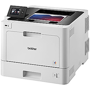 Brother Business Color Laser Printer, HL-L8360CDW, Wireless Networking, Automatic Duplex Printing, Mobile Printing, Cloud printing, Amazon Dash Replenishment Ready,White