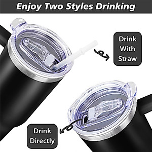 BBsoft My Favorite Child Gave Me This Cup 40 oz Tumbler with Handle Coffee Mug Drinking Cup for Dad Fathers Day Birthday Christmas Gifts from Daughter Son