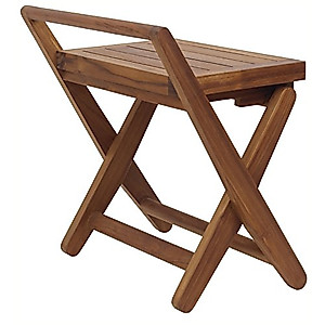 AquaTeak Spa Mantis Folding Teak Chair