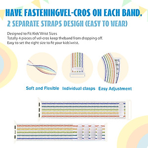 SMARTVIN for Kids Apple Watch Band,Compatible with Apple Watch Series 7/6/5/4/3/2/1/SE 38mm 40mm 41mm,Breathable Soft Nylon Loop Sport Replacement Strap for Boy Girl Small Wrist.