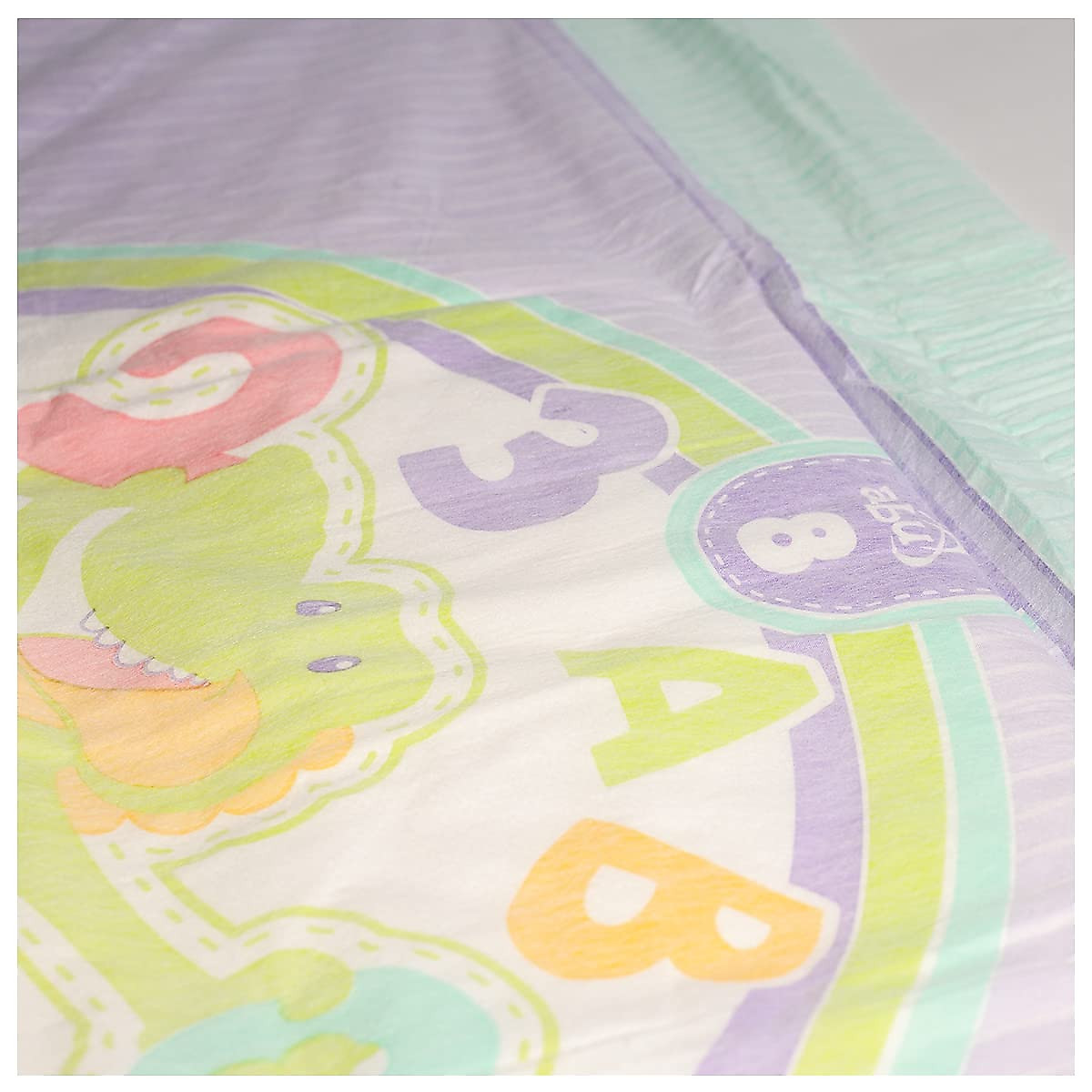 ABUniverse AlphaGatorz Adult Diapers (Pack of 10) (Extra Large)