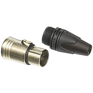 Neutrik NC4FXX 4-Pin Female Cable MT, Chrome Finish