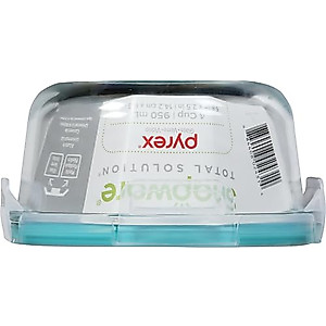 Snapware 4-Cup Total Solution Round Food Storage Container, Glass