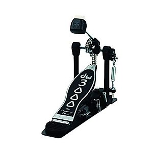 Drum Workshop, Inc. 3000 Series Pedals Bass Drum, Black and Silver, Single (DWCP3000)