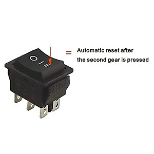 Start On Off Switch Fits Harbor Freight Predator 7000/8750 Watt 63086 63085 63087,3 Position 6 Pins