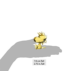 Enesco Facets Peanuts Woodstock Sitting Figurine, 2.76 Inch, Multicolor