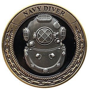 United States Navy Diver USN Challenge Coin