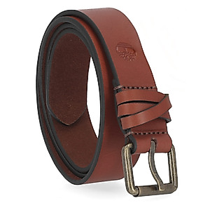 Timberland womens Casual Leather Belt for Jeans, Brown (Criss Cross), Medium (33-39)