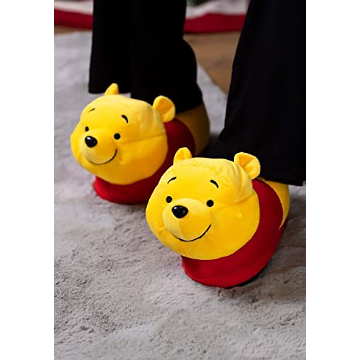 Ground Up Adult Winnie the Pooh Slippers Large/X-Large