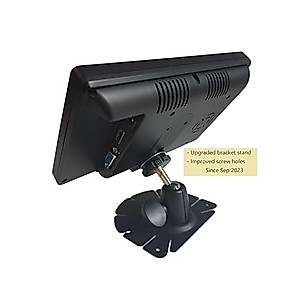 LONCEVON 7 inch Mini Monitor HD 1080P Small HDMI Monitor Portable VGA Monitor LCD Screen for PC/TV/DVD/Raspberry PI/Camera/Gaming; IPS 1024X600 Pixels; Build in Speakers&Earphone Jack