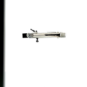 J79S Tie Bar Angel Moroni Silver Alloy Mormon One Moment In Time LDS CTR